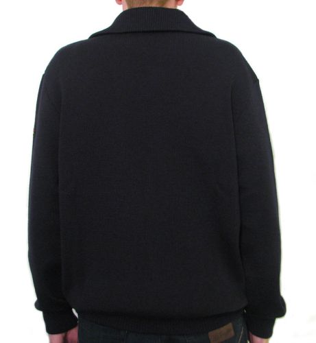 Mens' Sailing Quarter Zip Sweater, Wool Breton Jumper - THE NAUTICAL ...